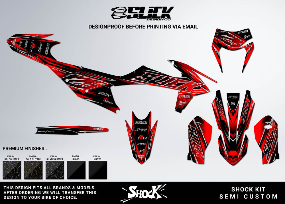 NEW! SHOCK - GRAPHICS KIT